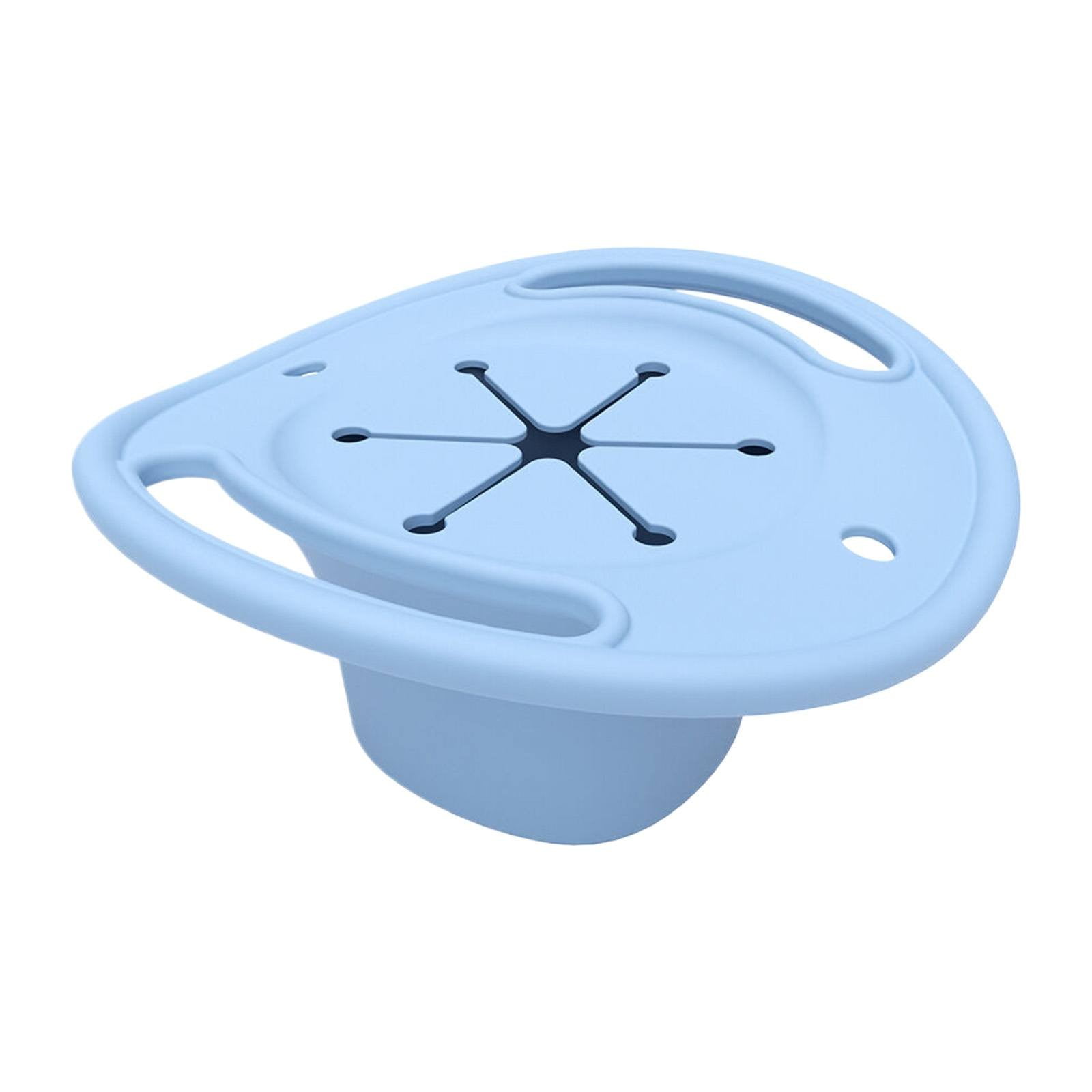 Silicone Snack Container, Blue Snack Cup for Children, Cowboy Hat Kid ...