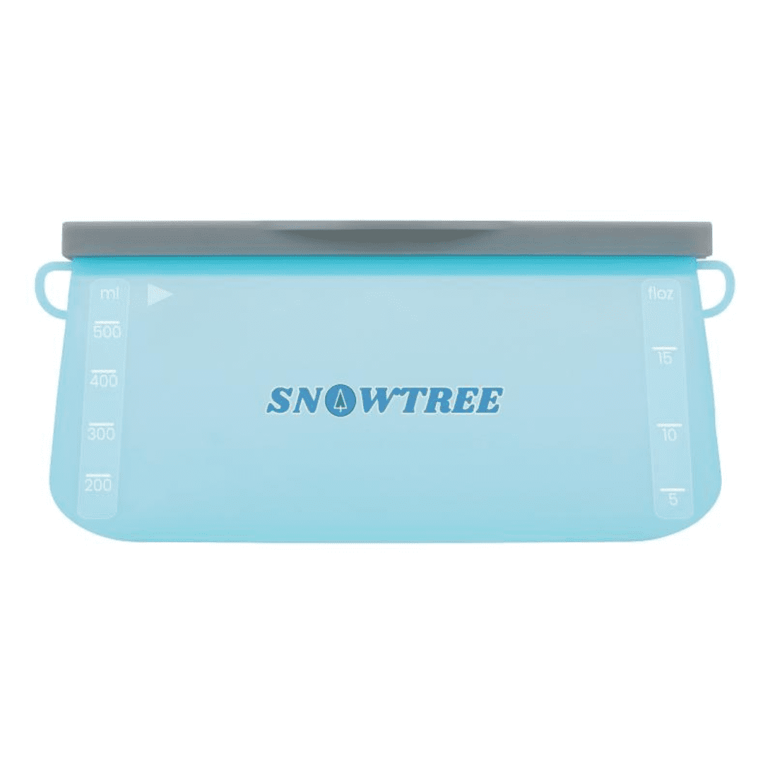 Silicone Soak & Seal Reusable Bag by SnowTree - Transparent Food Grade ...