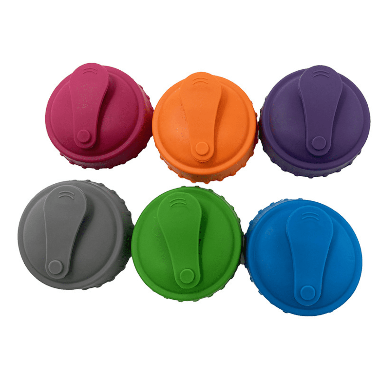 Silicone Soda Can Cover Lids, Reusable Soda Can Lids Beer Can Covers ...