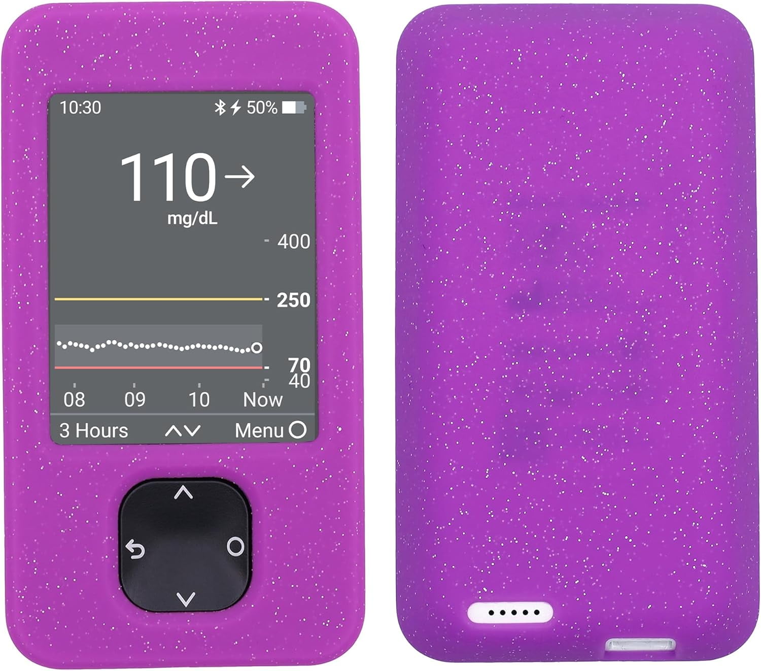 Silicone Soft Case for Dexcom G7 Receiver (BB-PURPLE) - Walmart.com