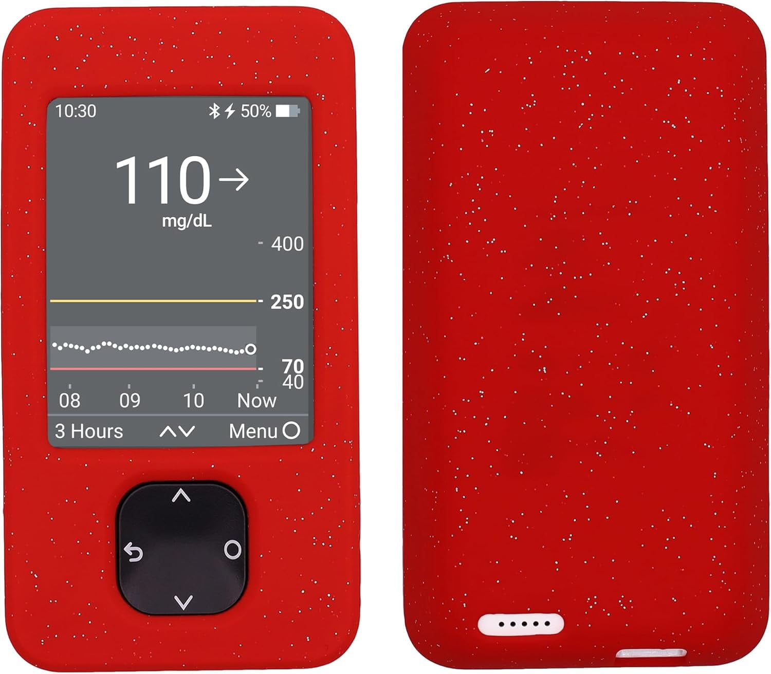 Silicone Soft Case for Dexcom G7 Receiver (BB-RED) - Walmart.com