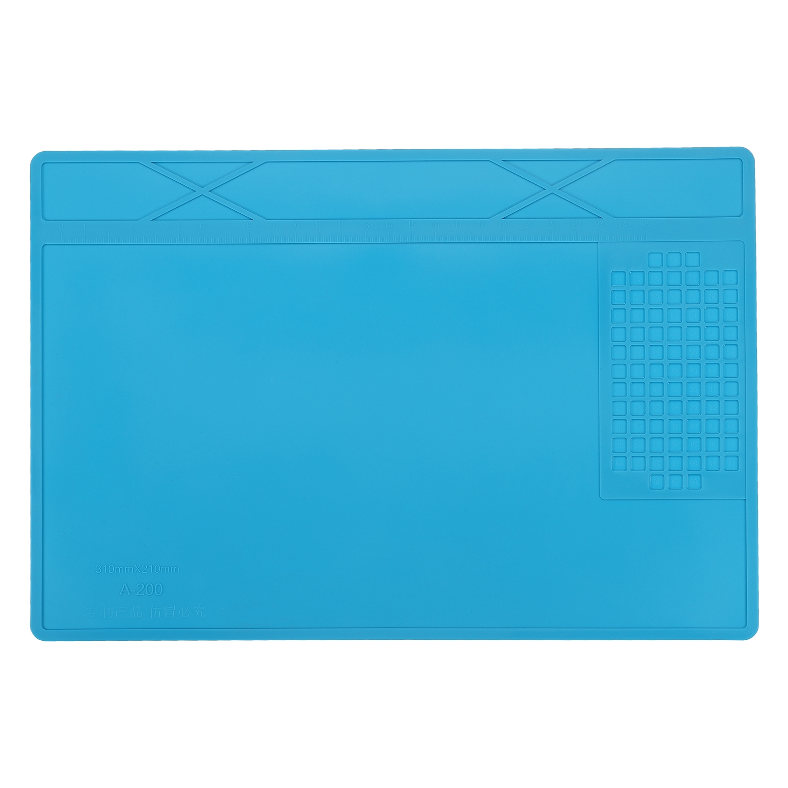 Silicone Soldering Mat Heat Insulation 932F 12.2" x 8.3" Electronic ...