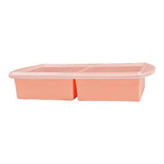 Silicone Soup Freezer Tray with Flexible Lid BPA-Free Leak-proof ...