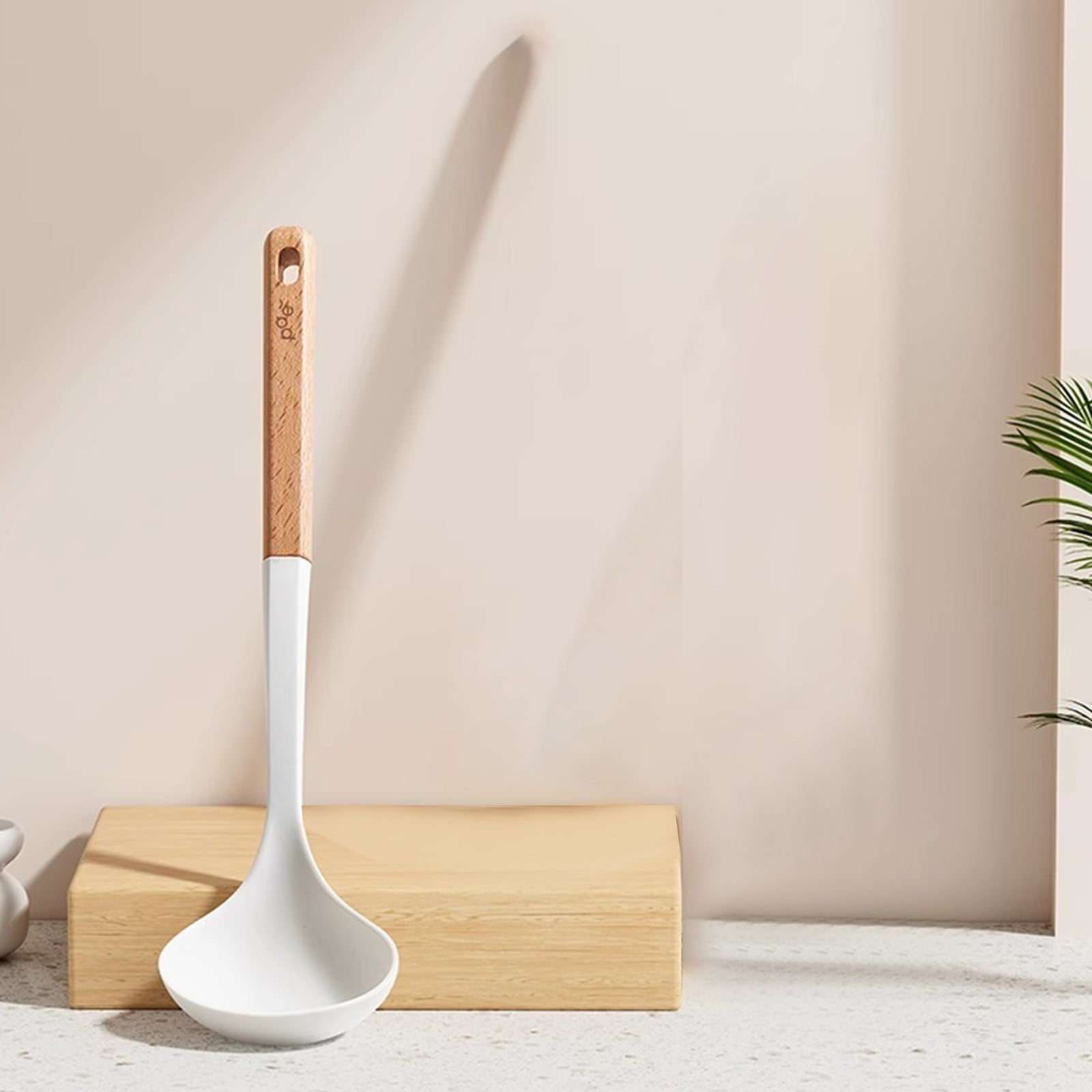 Silicone Soup Ladle Non-Stick Spatula | Heat-Resistant 230°C Food-Grade ...