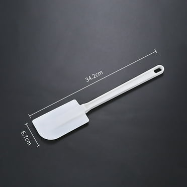 Silicone Jar Spatula, Small Head with Long Handle, Rubber Spatulas ...