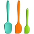 Silicone Spatula 3-piece Set, Ergonomic Handle High Heat-Resistant ...