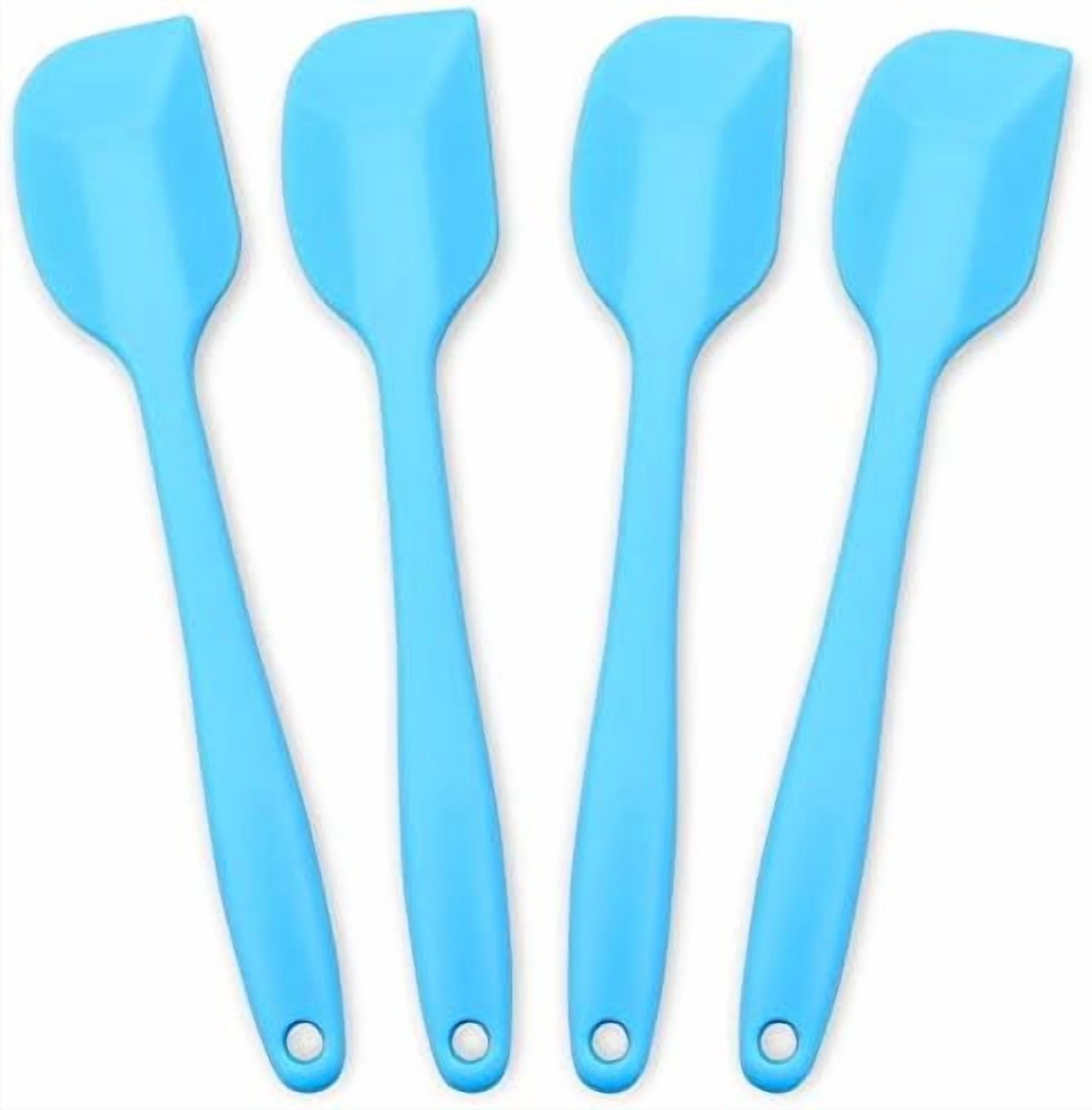 Silicone Spatula 4-piece Set, Heat-Resistant Non-stick Rubber Spatulas ...