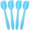 Silicone Spatula 4-piece Set, Heat-Resistant Non-stick Rubber Spatulas ...