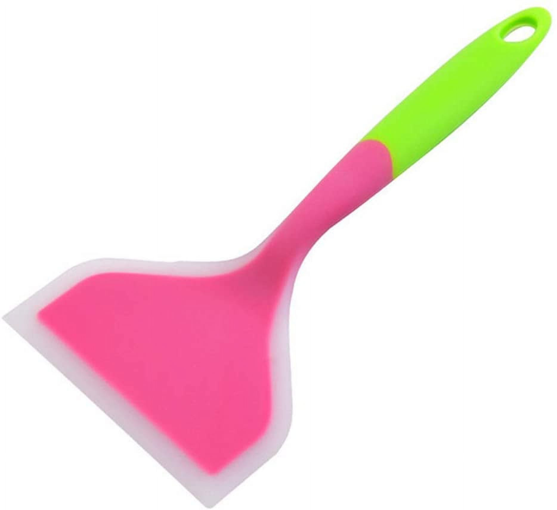Silicone Spatula, Durable Heat-resistant Non-Stick Omelette Spatula ...