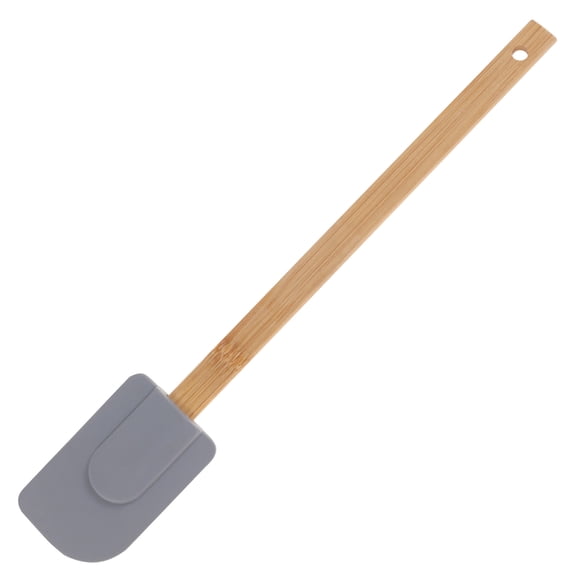Silicone Spatula, Qyaukm Wood Handle Silicone Spatula Heat Resistant ...