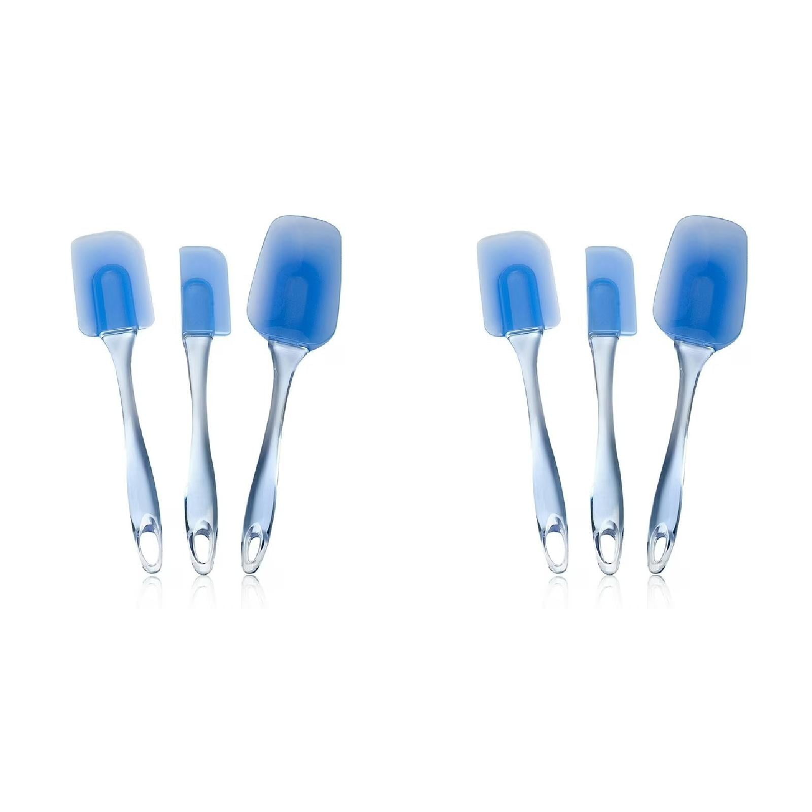 Silicone Spatula Set Flexible Heat Rubber Spatula Heat Resistant ...