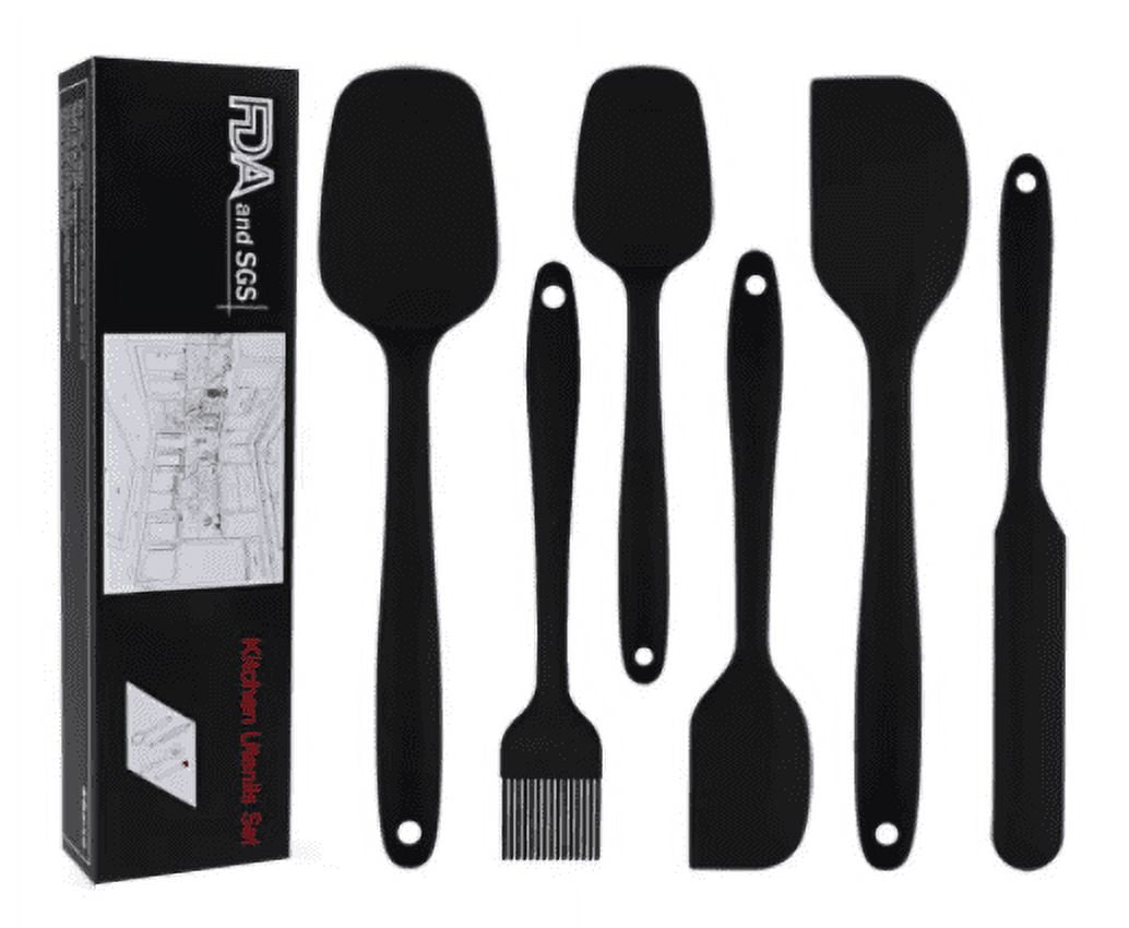 Silicone Spatula Set,YiXing,High Heat-Resistant,Cooking Spatulas ...