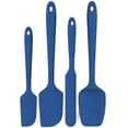 Silicone Spatula Set with Nonslip Handle, Heat Resistant Kitchen ...
