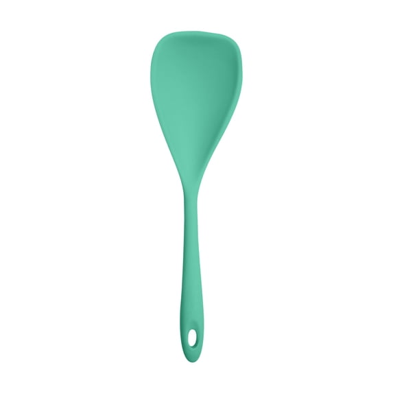 Silicone Spatula Spoon, Heat Resistant Rubber Cooking Spoon, Seamless ...