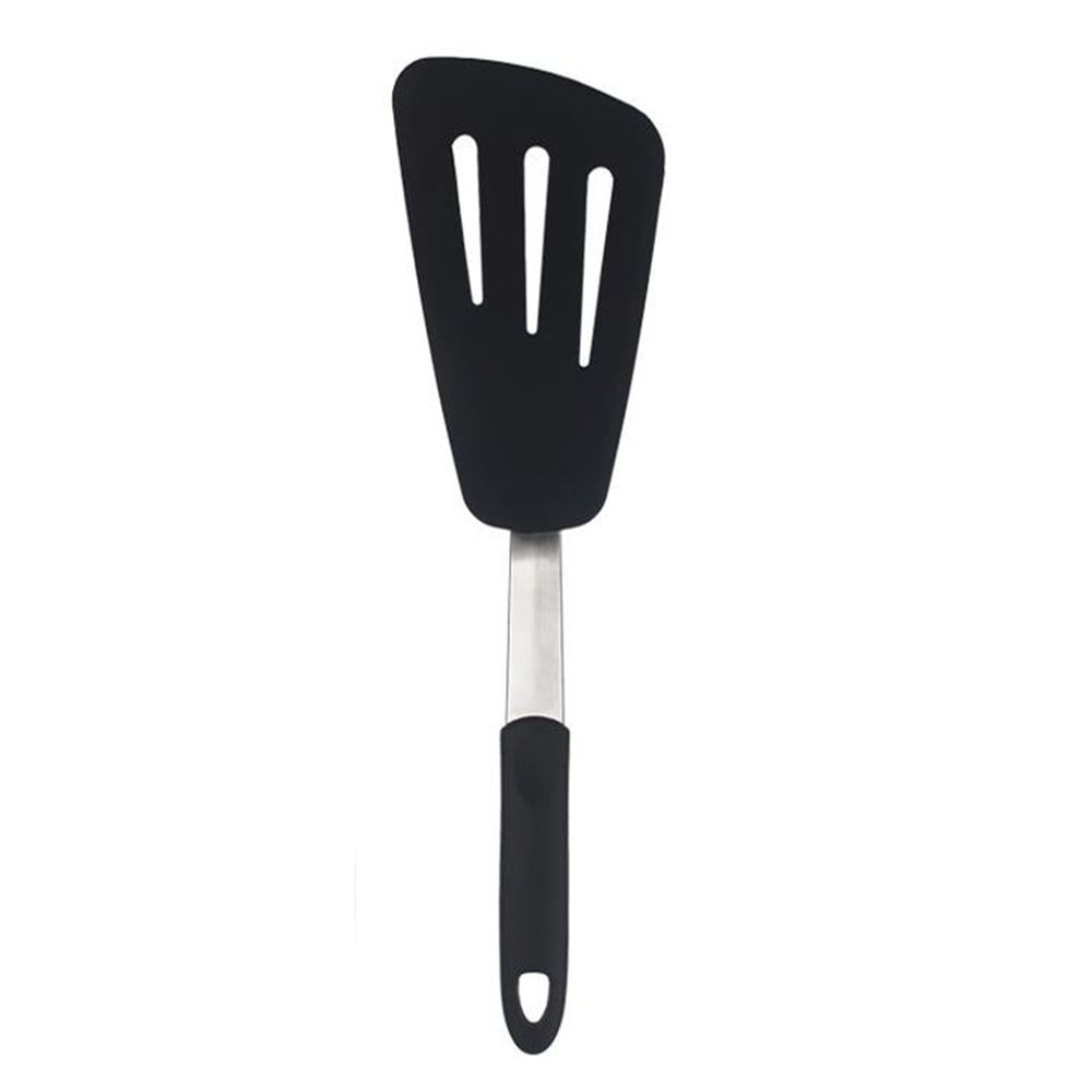 Silicone Spatula Turner, Heat Resistant Cooking Spatulas for Nonstick ...