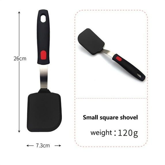 Silicone Spatula for Non Stick Pots High-temperature Resistant High ...
