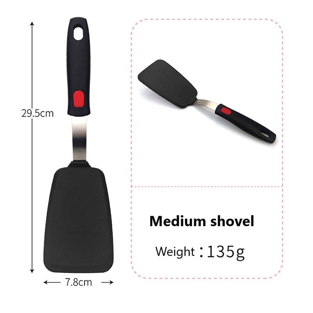 Silicone Spatula for Non Stick Pots High-temperature Resistant High ...