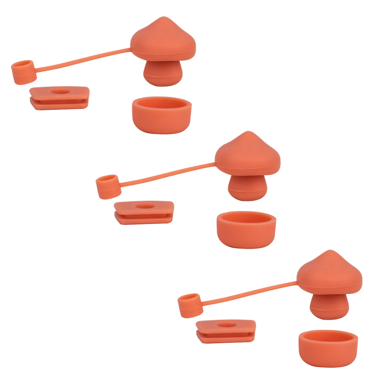Silicone Spill Proof Stopper 9pcs, Straw Topper Tumbler Accessories ...