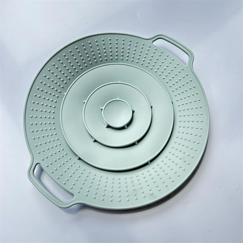 Silicone Spill Stopper Lid For Pans Pots Kitchen Gas Cooktop Protect ...