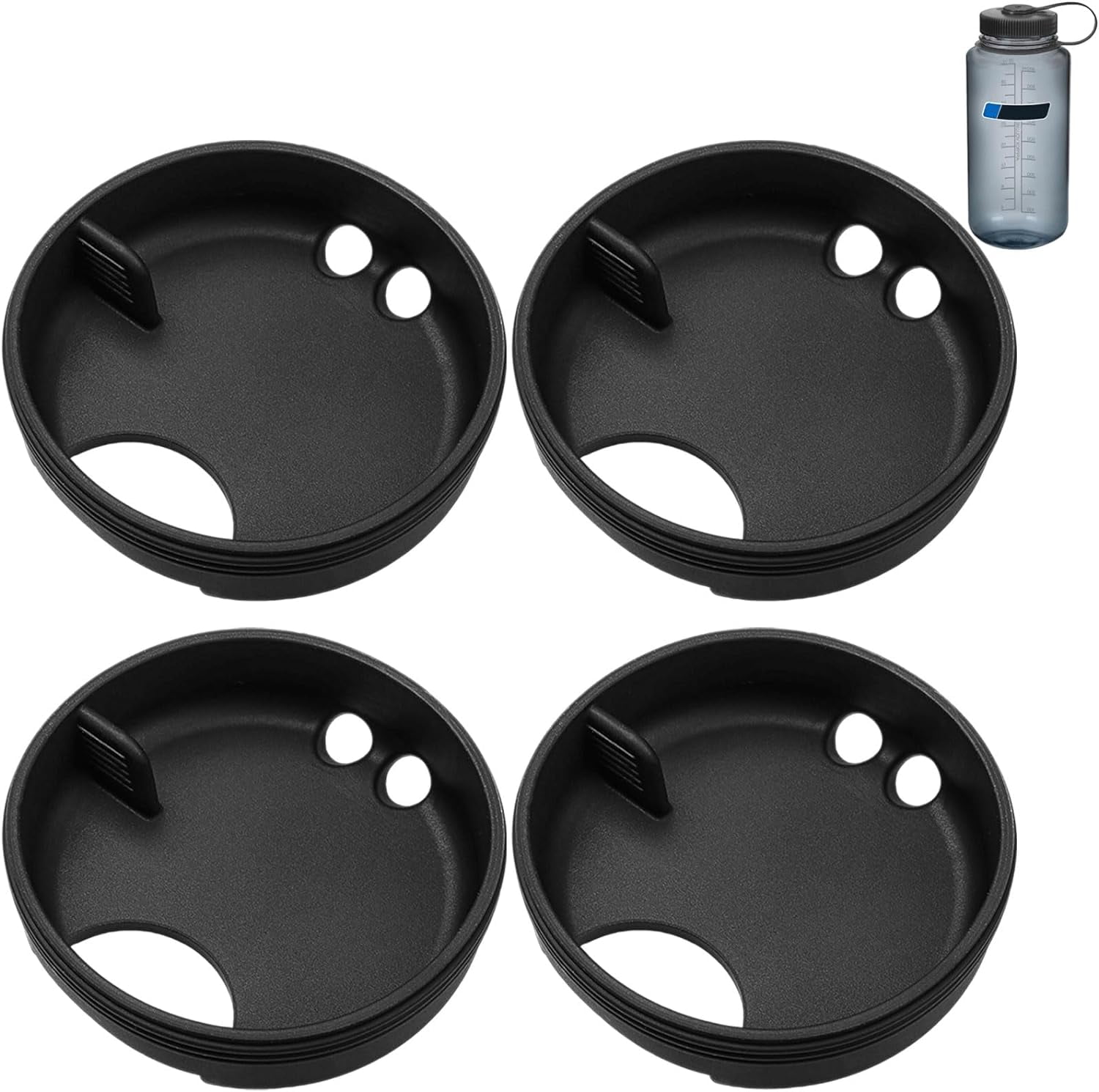 Silicone Splash Guard for Nalgene 32 OZ Wide Mouth Lid with Drinking ...