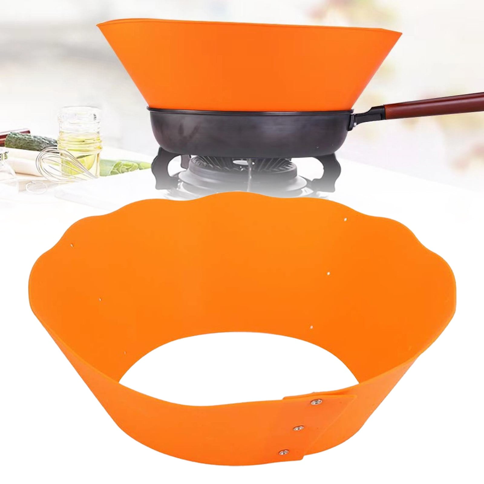 Cooking Pots and Pans Silicone Splatter Guard Splatter Screen For ...