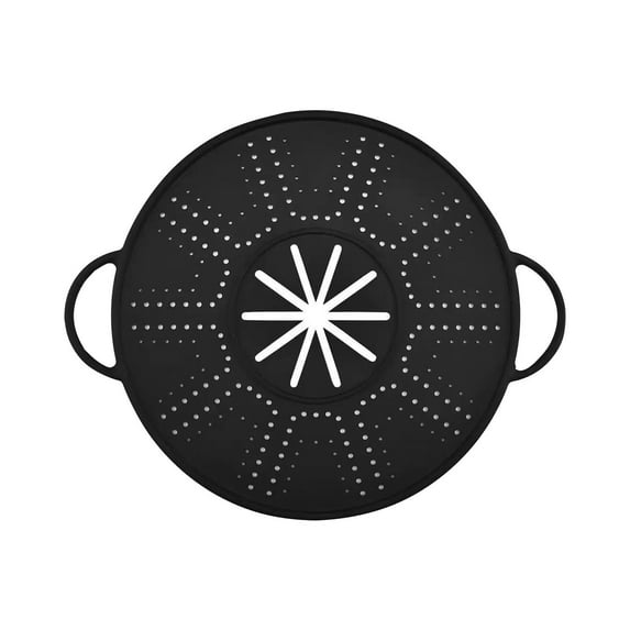 Silicone Splatter Screen For 10, 11 and 12 Inch Frying Pan,Heat ...