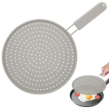 Oil/Grease Splatter Screen for Fry Pan 11.3". Hot Oil Splash Guard ...