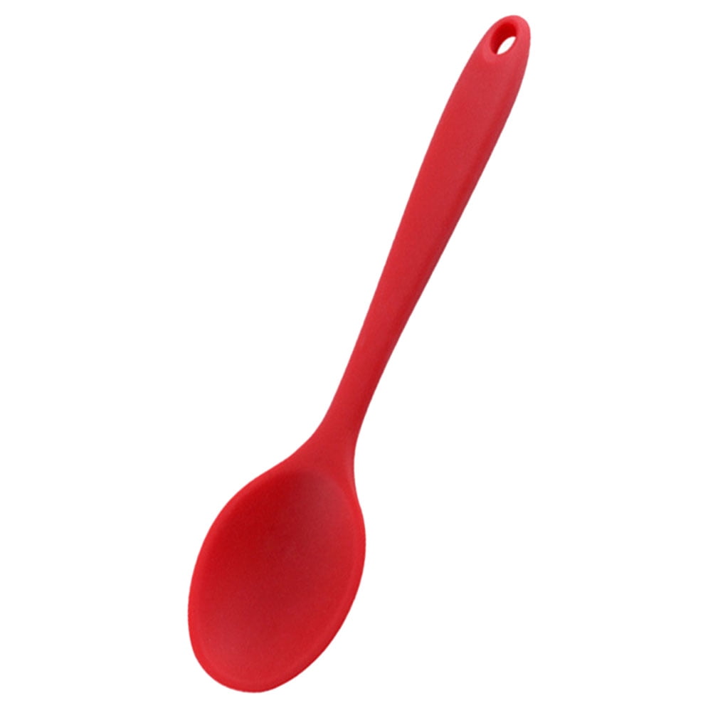 Silicone Spoon Kitchen Spoons for Cooking Utensils Silica Gel ...