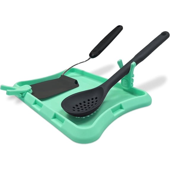 Silicone Spoon Rack for Stove Top - Kitchen spoon rack for countertop ...