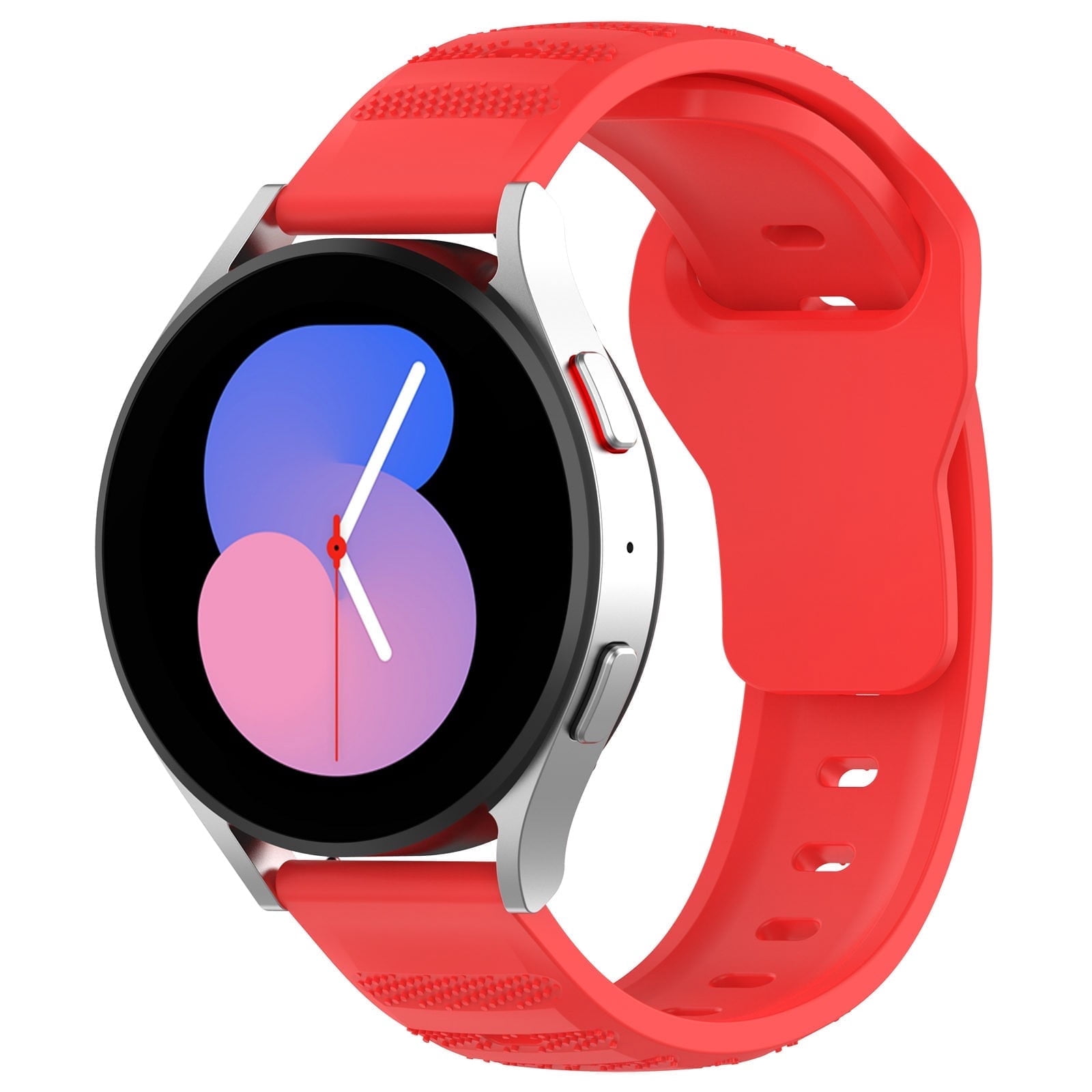 Silicone Sports Sweat Proof Solid Color Watch Band With Convenient ...