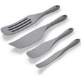 Silicone Spurtle Set, Silicone Spatula Set, Heat Resistant Cooking ...