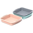Silicone Square Cake Pan - 10 inch silicone baking pans, Non-Stick ...