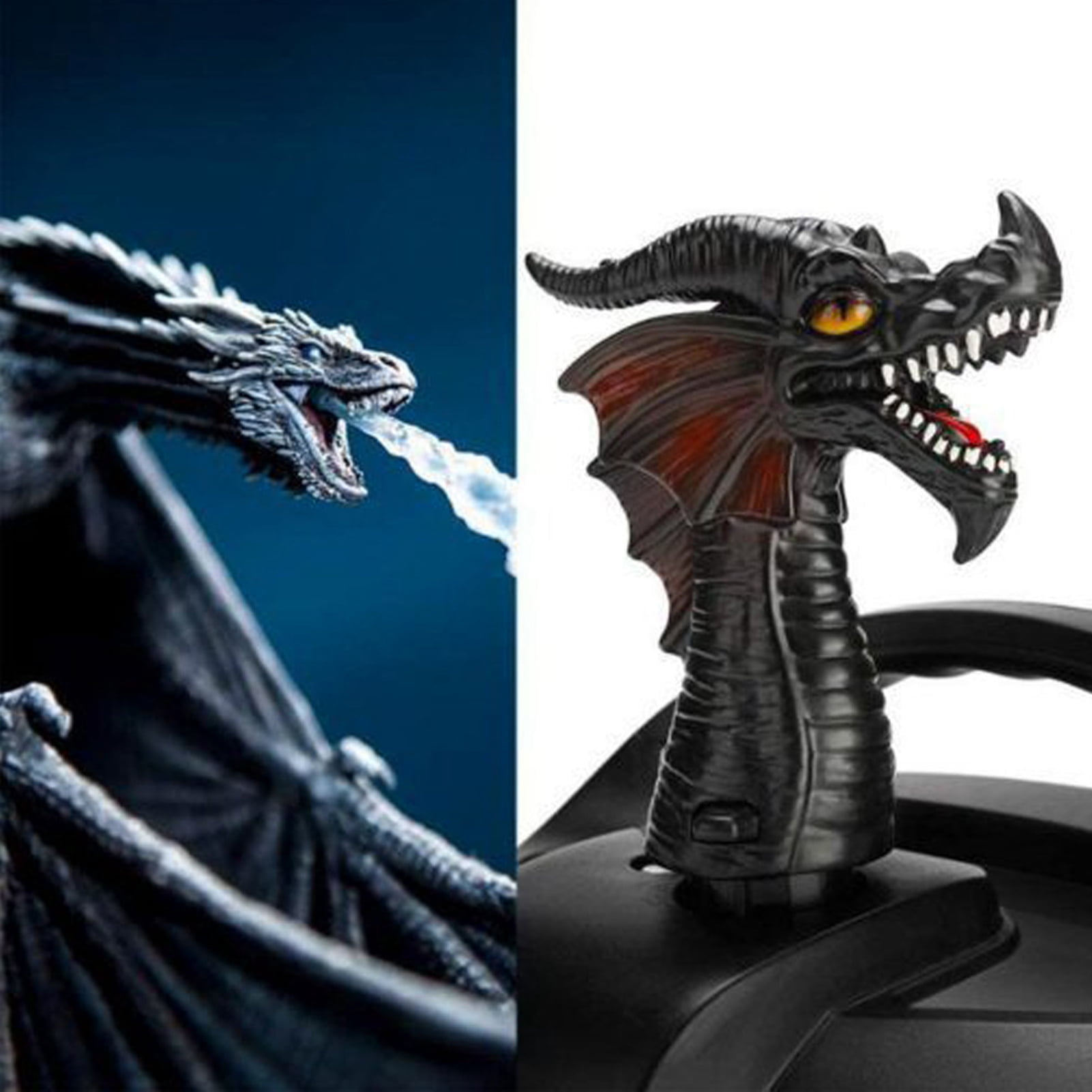 LIZEALUCKY Silicone Steam Diverter, Dragon Shape Steam Release ...