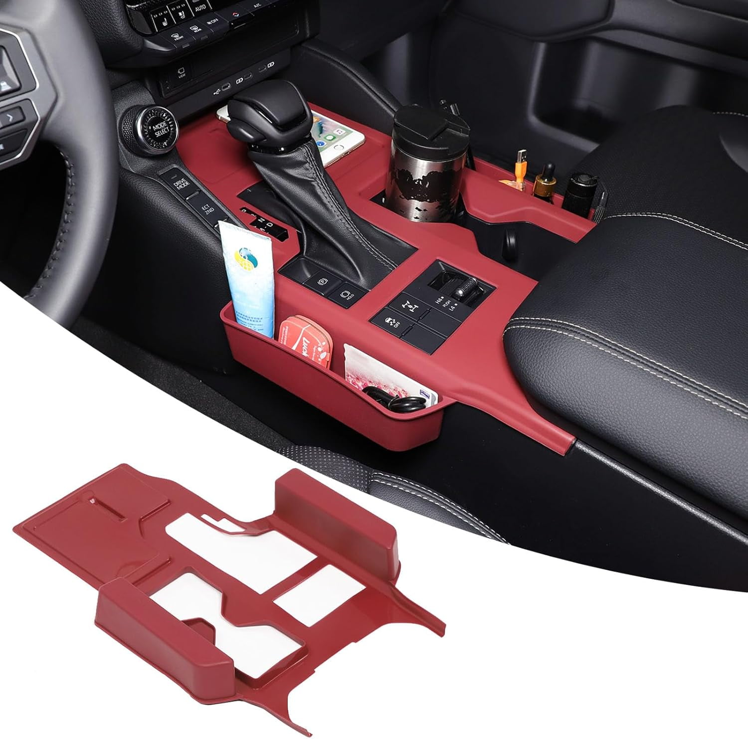 Silicone Storage Box Compatible with Toyota Land Cruiser 250 Prado J250 ...