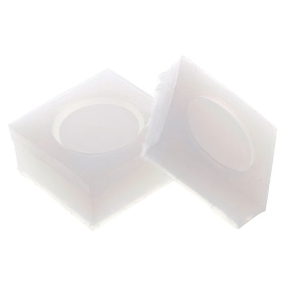 Silicone Storage Box Mold with Hole Pendant Handsize Simple Mold Fine ...