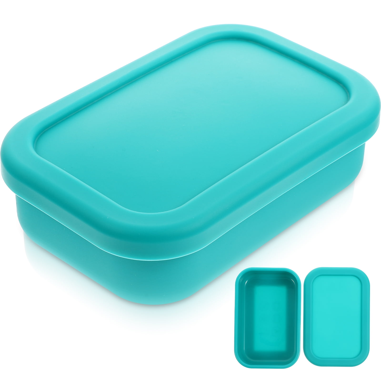 Silicone Storage Box Practical Food Container Baby Containers Portable ...