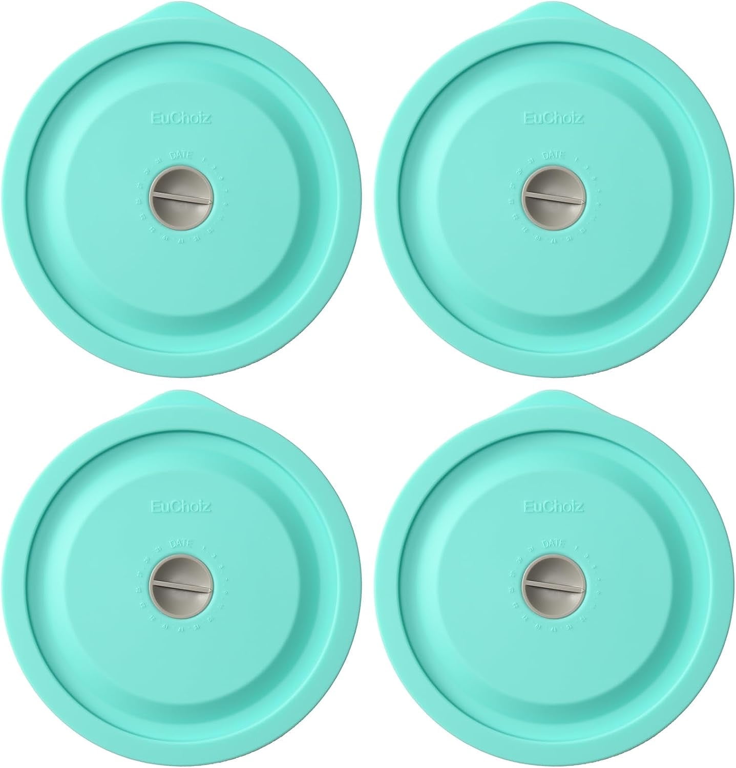 Silicone Storage Cover Lids Replacement for Pyrex 7201-PC 4 Cup Glass ...