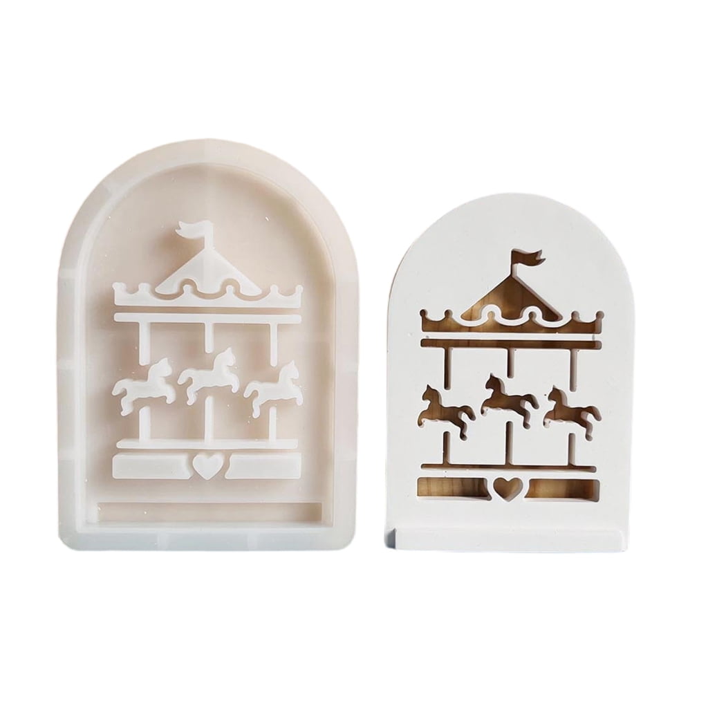 Silicone Storage Hollow Bear Theme Storage Box Mold Silicone Texture ...