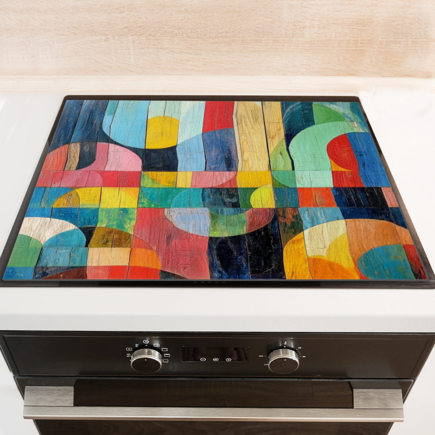 Silicone Stove Mat for Glass Top Stove, Dynamic Shape Composition ...