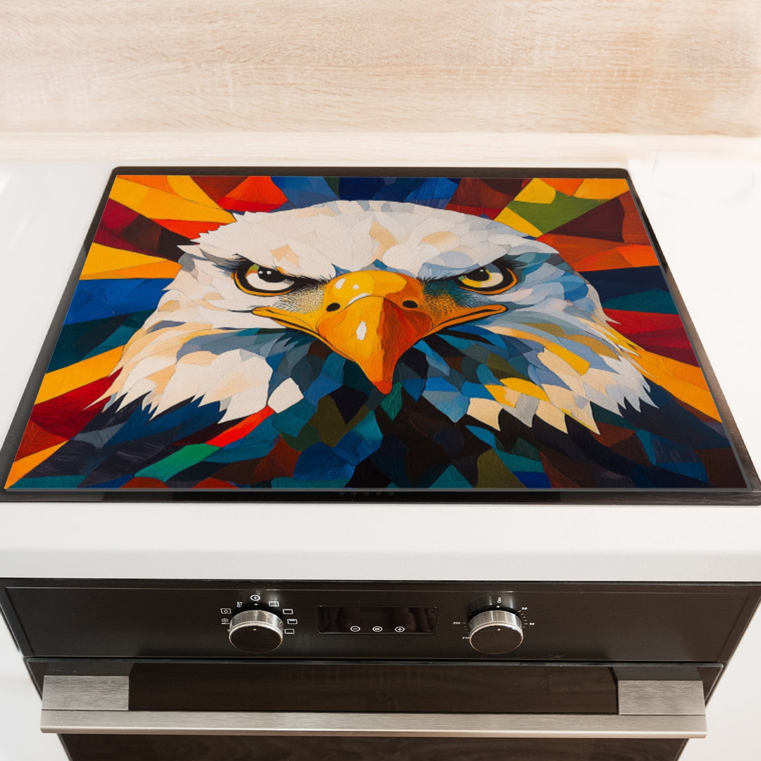 Silicone Stove Mat for Glass Top Stove, Gorgeous Geometric - Styled ...