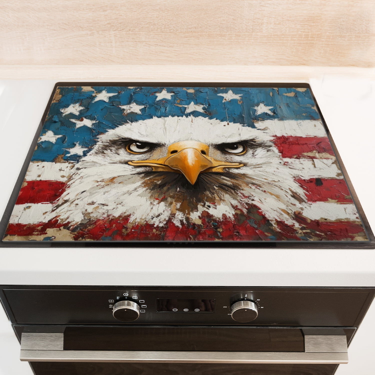 Silicone Stove Mat for Glass Top Stove, Gorgeous Patriotic - Themed ...