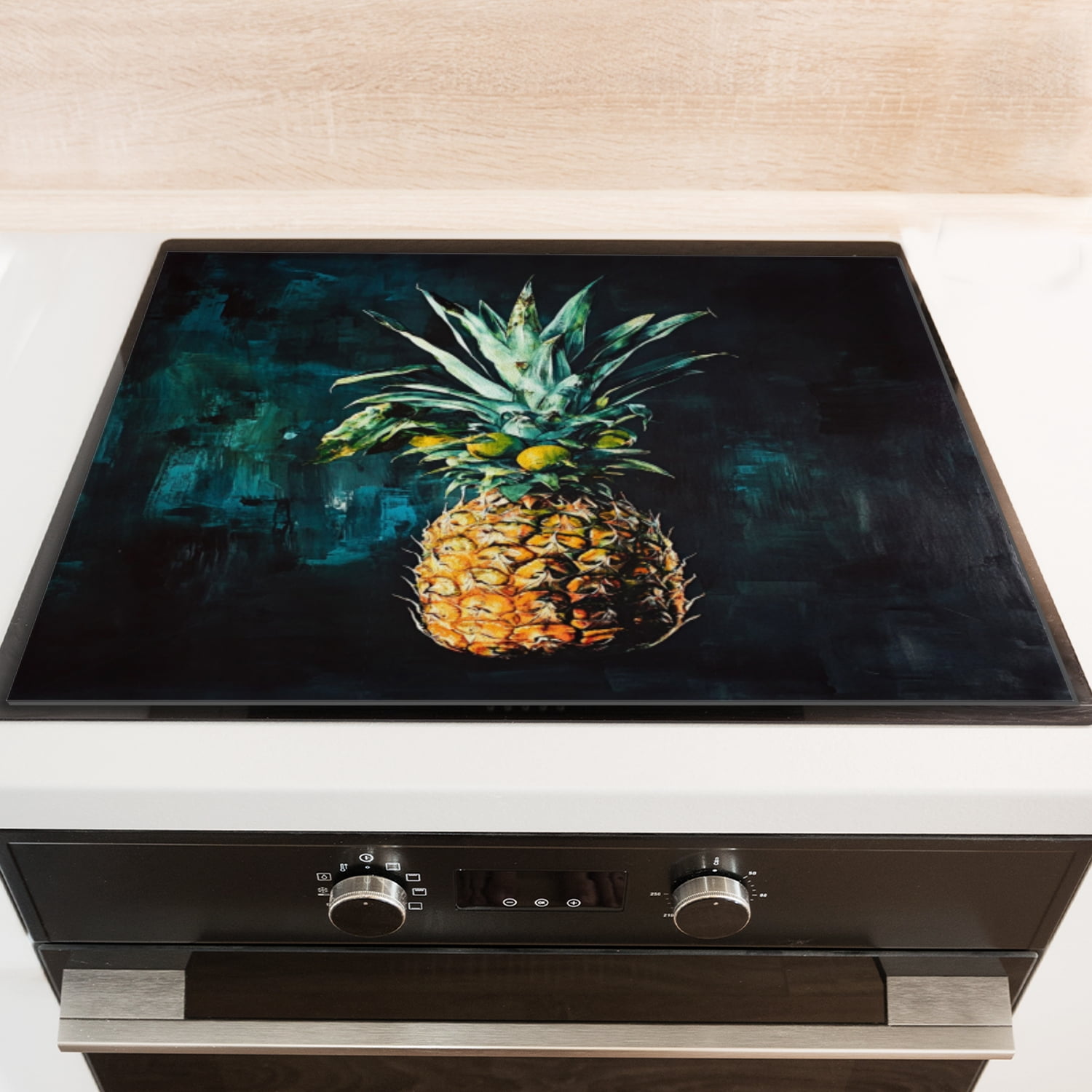 Silicone Stove Mat for Glass Top Stove, Gorgeous Tropical - Hued ...