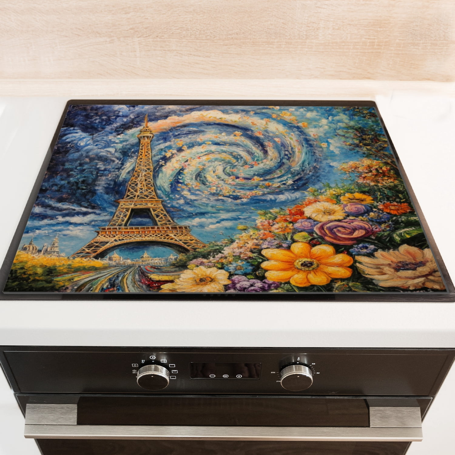 Silicone Stove Mat for Glass Top Stove, Stunning Whirlwind - Themed ...
