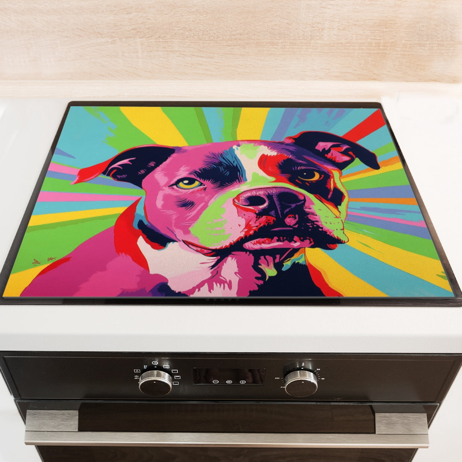 Silicone Stove Mat for Glass Top Stove, Vibrant Radiant - Background ...