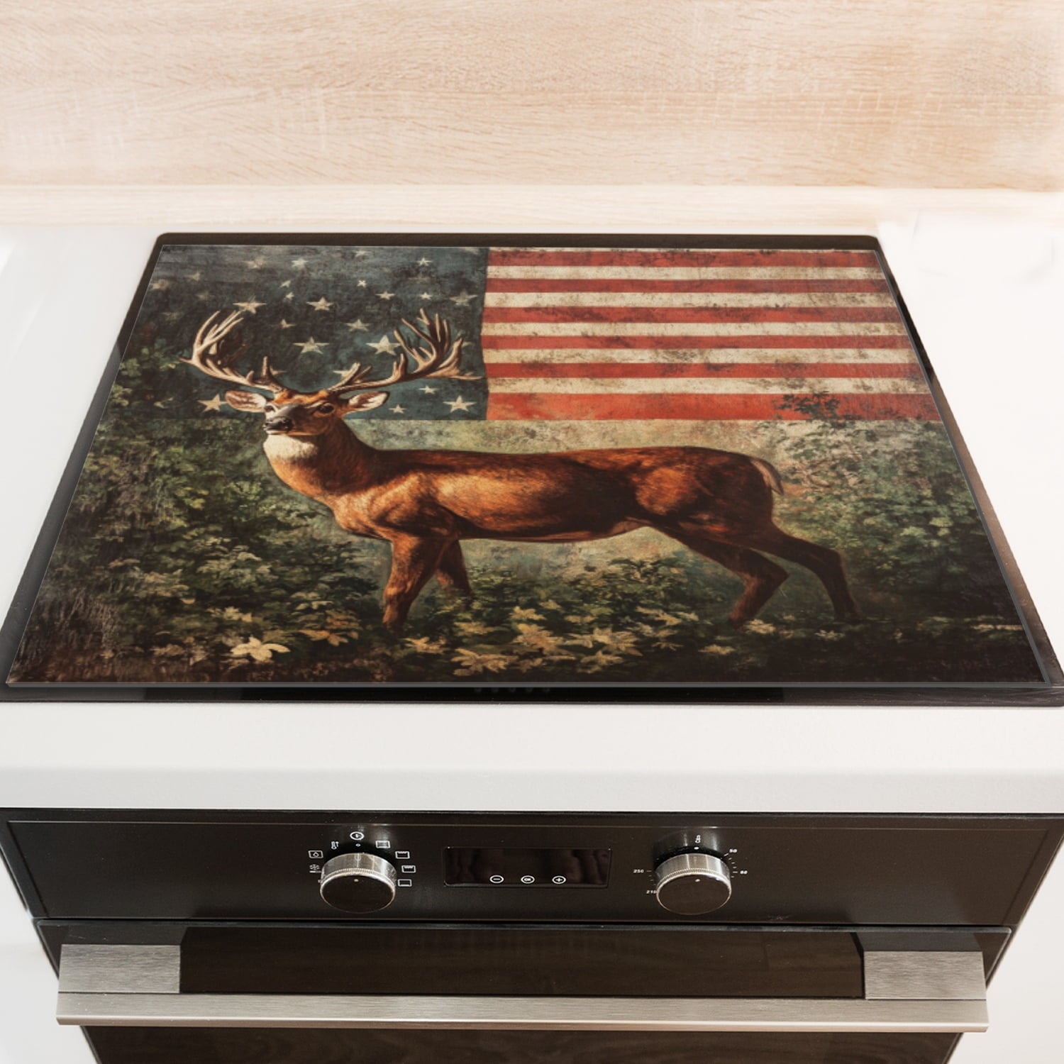 Silicone Stove Mat for Glass Top Stove, Vivid National - Symbol Buck ...