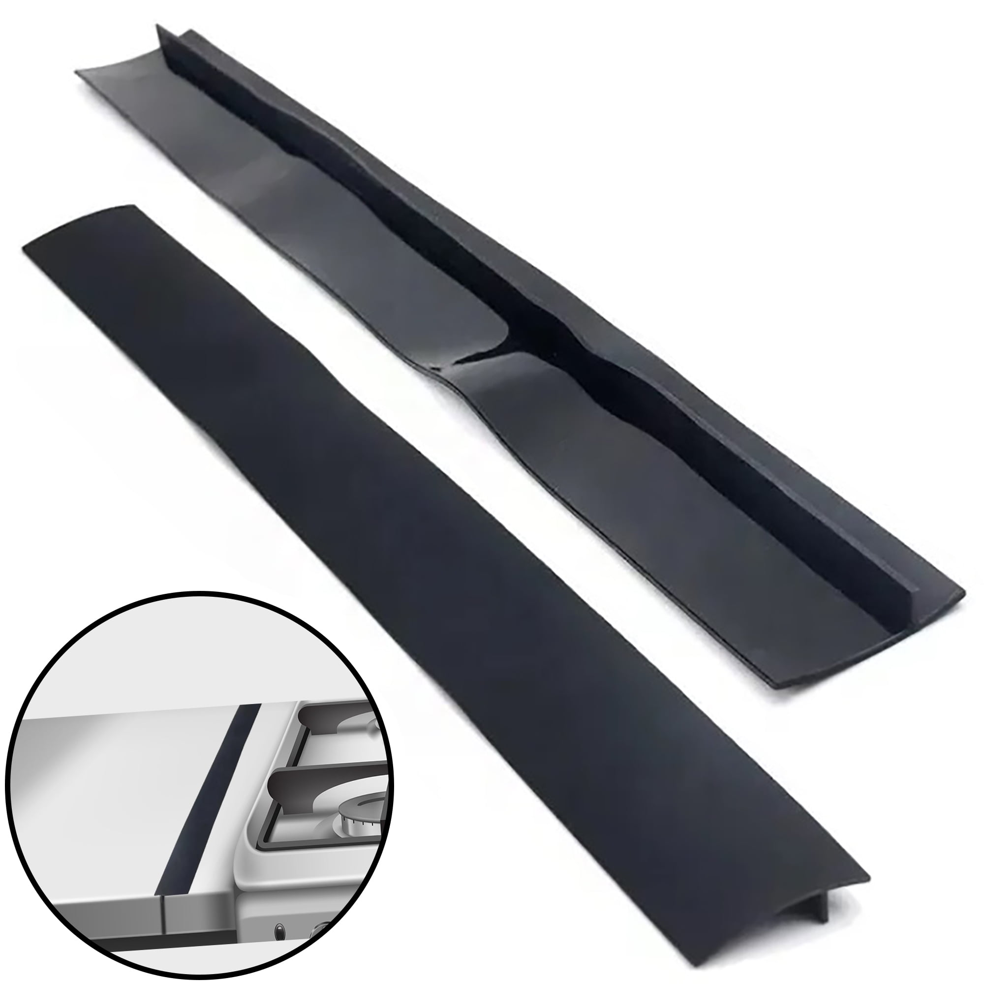 Silicone Stove Top Protector & Gap Filler for Kitchen, Fits Electric ...