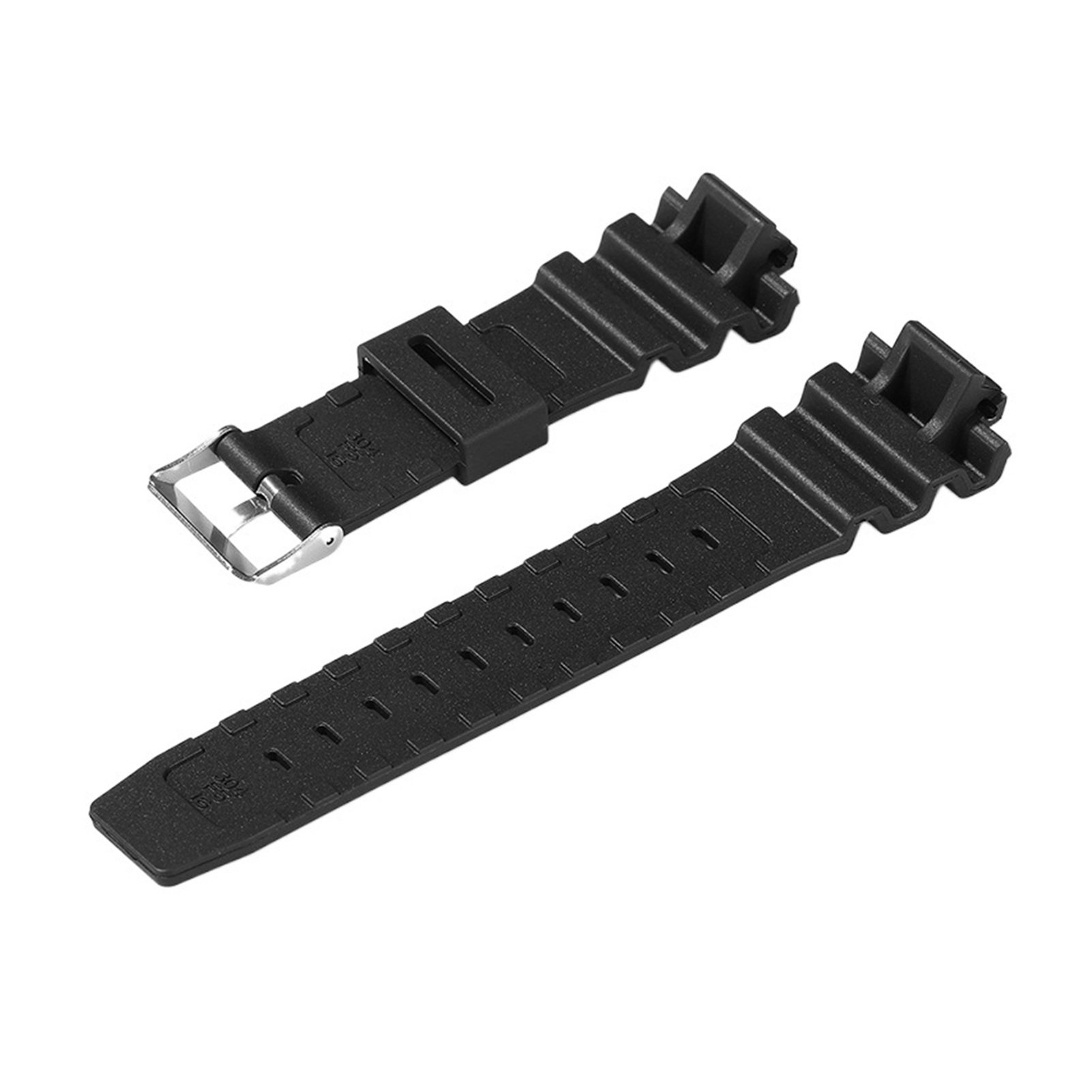 Silicone Strap For DW9052 Small Square Watch Male Cool Black ...