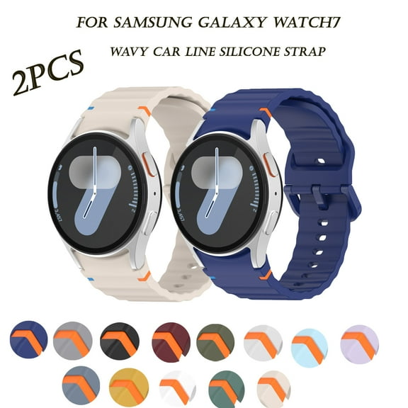 Huskers Engraved Silicone Unisex Watch Band for Samsung Galaxy Watch 8 ...