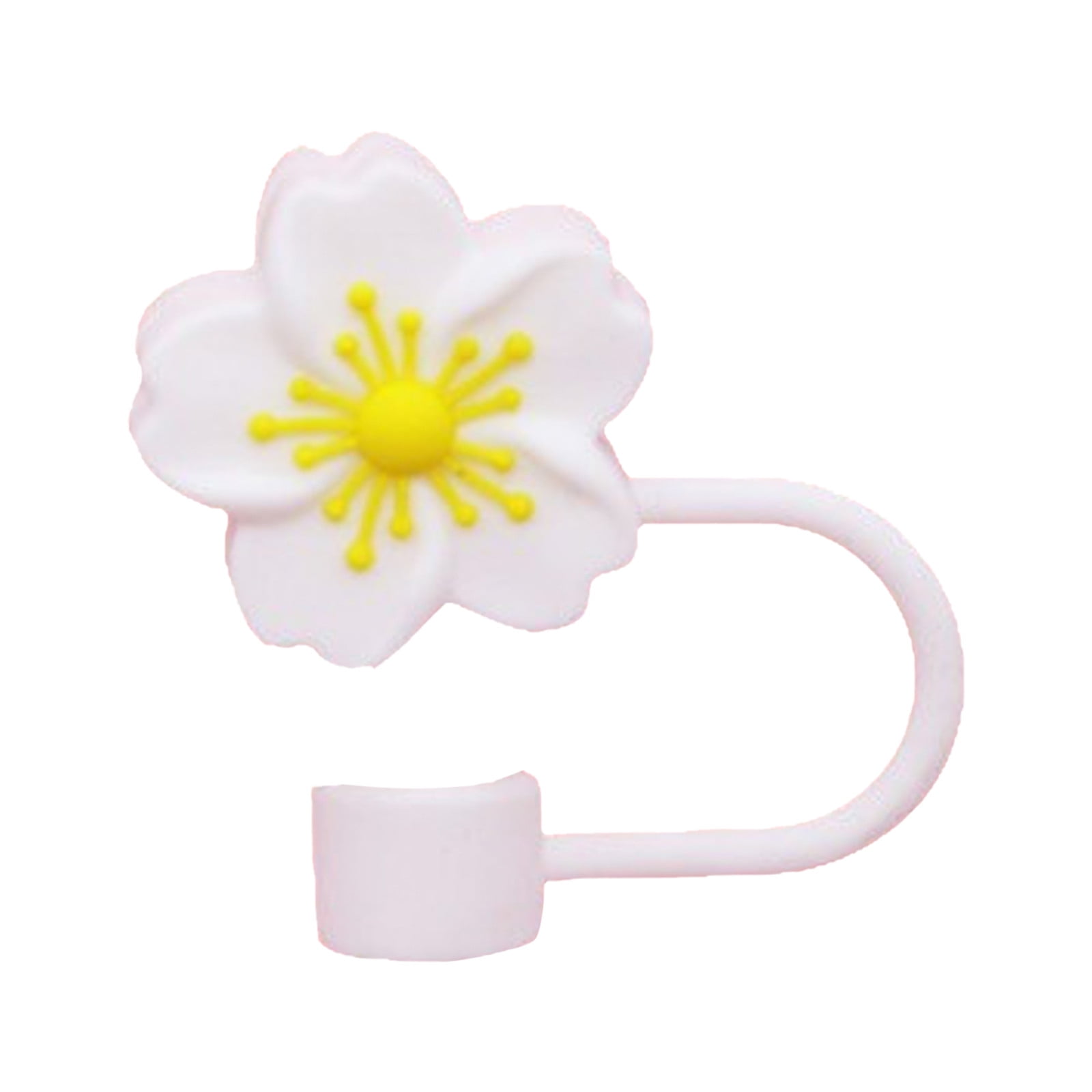 Silicone Straw Cap for 30 and 40 Oz Tumblers Cherry Design Reusable ...