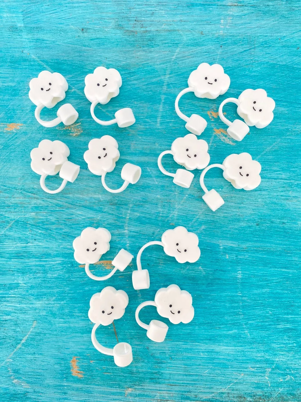 Silicone Straw Cover, 12pcs Straw Covers 10mm, Cap for Stanley Cup 40 ...